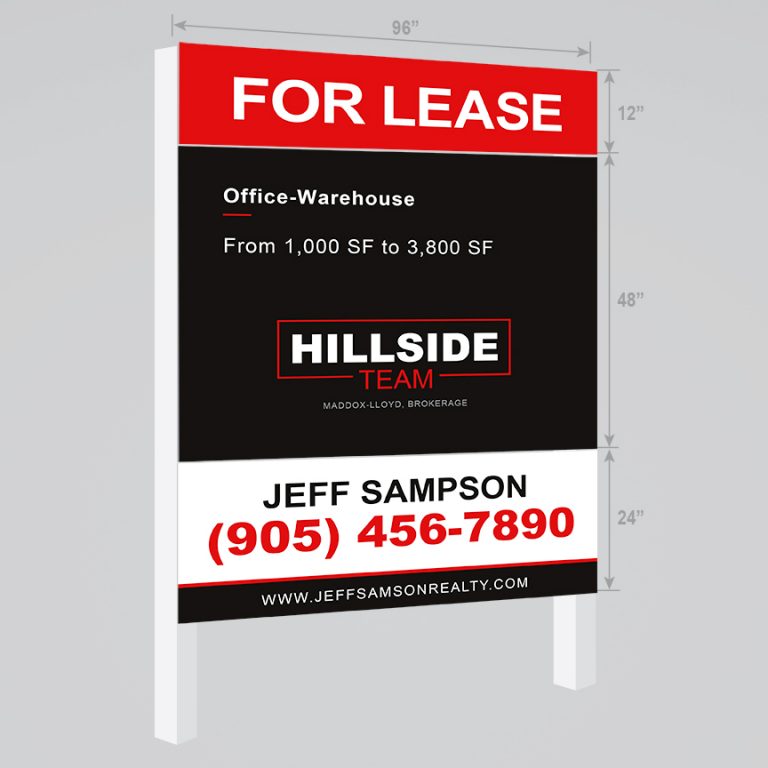 Custom Printed Commercial Signs | Greater Print | North York